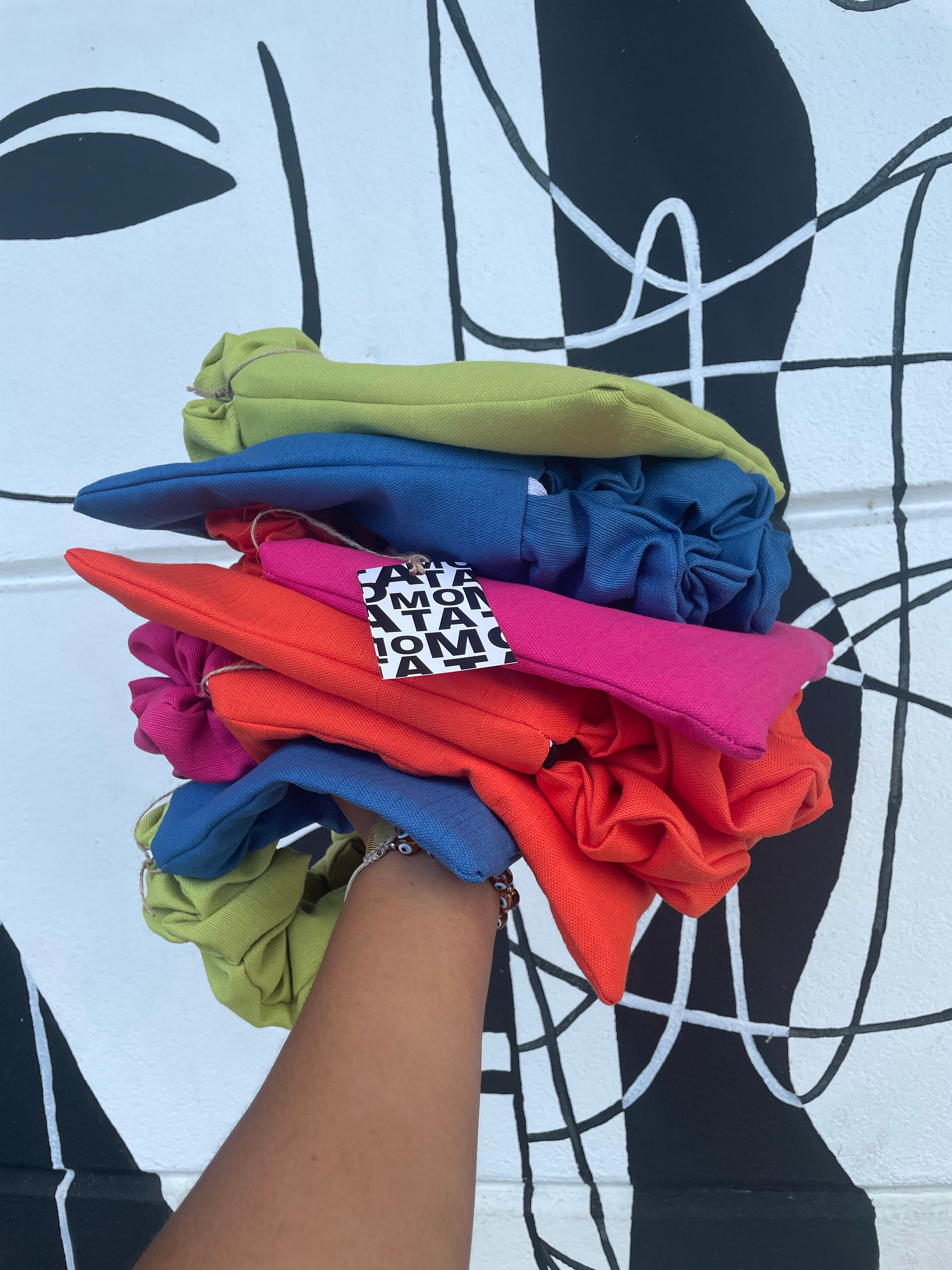 3. SCRUNCHIE BAGS – MOTA